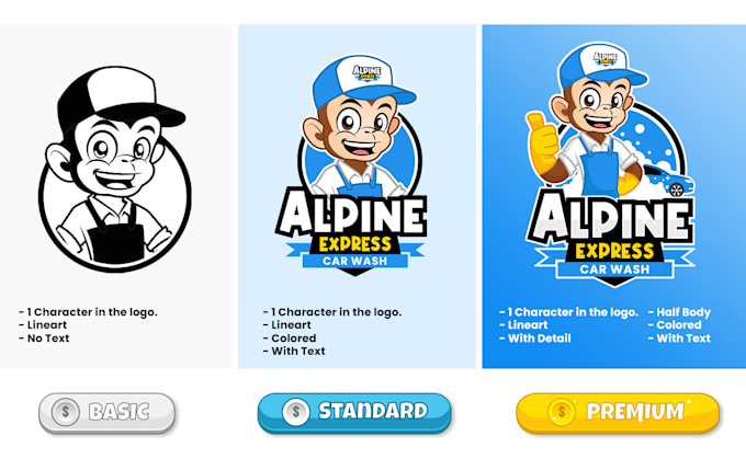 Design a youthful cartoon logo and mascot design for you by Studio_kita ...
