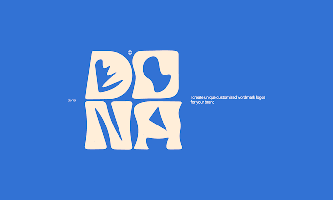 Make a unique custom wordmark logo for your brand by Aebedesign | Fiverr