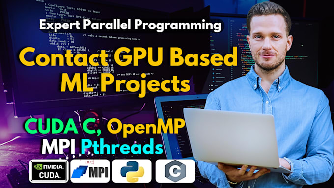Write parallel programming in cuda openmp mpi pthreads ray cluster by Handsomemoves | Fiverr