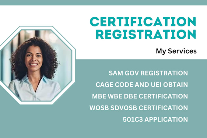 Do sam gov, mbe certification, sba, wosb, dbe, mwbe 8a, wbe, 501c3 ...