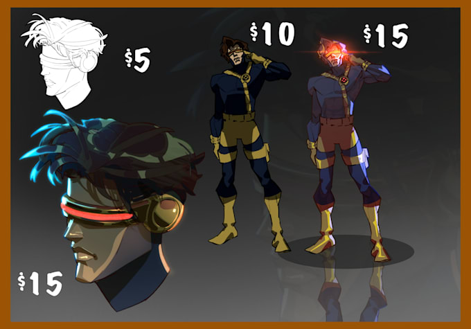 Fast character design, sheet, and turnaround in 24 hrs by Tim4114o | Fiverr