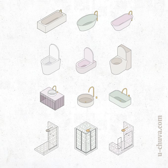 Create high quality parametric revit families by Uchuva_inc | Fiverr