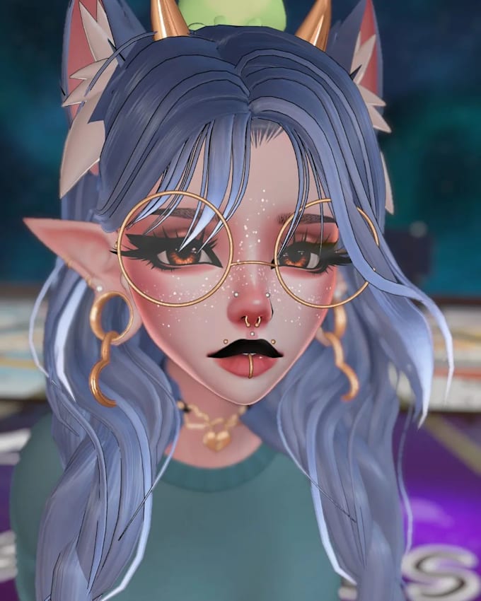 Vtuber Avatar Nsfw Fursona Furry Vrc Vrchat Avatar 3d Vr Avatar Vrm 3d Vrchat By Maximoney554
