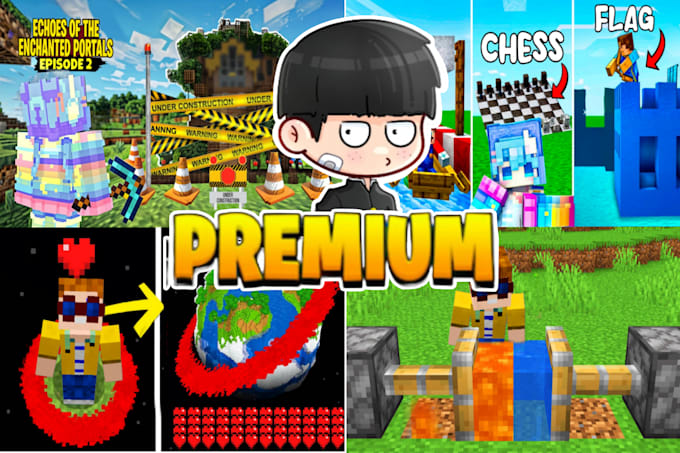 Create amazing minecraft thumbnails for youtube and twitch by Pr_editor ...