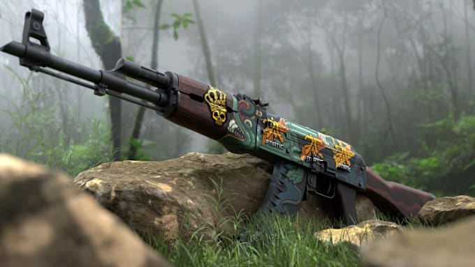 Create custom game skins texture for csgo, cs2, rust and valorant by ...