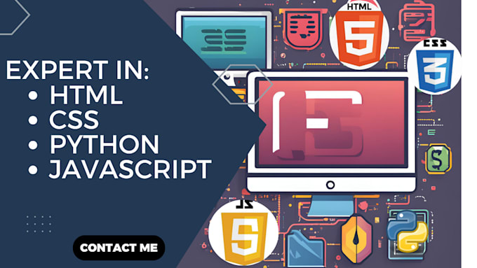 Assist You With Your Python Javascript Html And Css Projects By Nat3pro Fiverr 