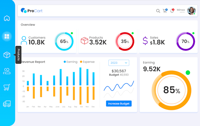 Create scalable and modern web app with nextjs tailwind css and shadcn ...