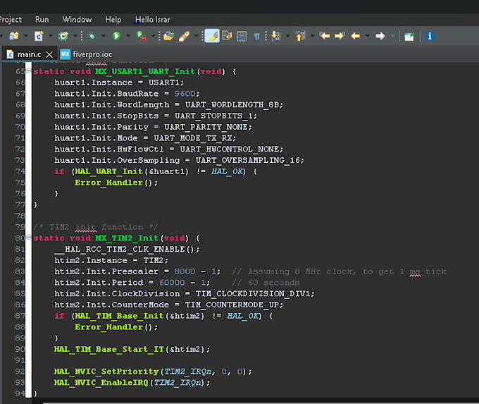 Do stm32,esp32 projects, schematics and circuit designing by Israr ...