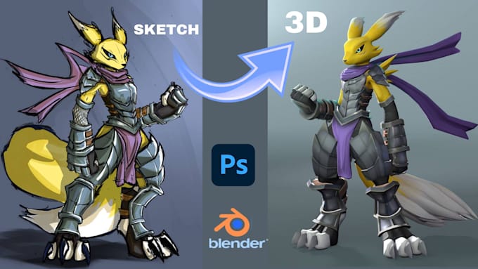 Create a custom vrchat avatar furry avatar vrc vrchat furry by ...