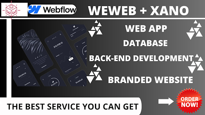 Do a webweb design with xano integration, webflow, plasma by Taiwo_begun | Fiverr