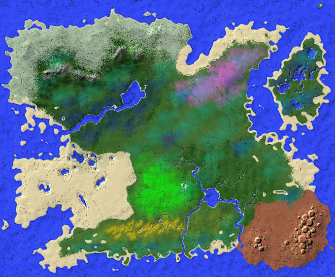 Create a custom minecraft world painter map for you by Zipiripi | Fiverr