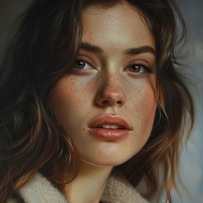 Draw realistic digital portrait in procreate by Krirgosho | Fiverr