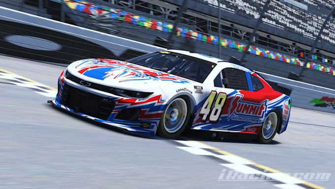 Make high quality iracing nascar liveries by Ldogg48_designs | Fiverr
