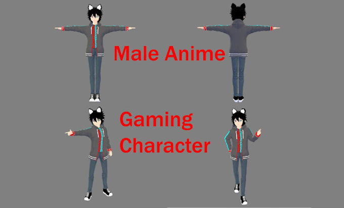 Benutzerdefinierter anime vrchat furry avatar vtuber nsfw fursona 3d ...