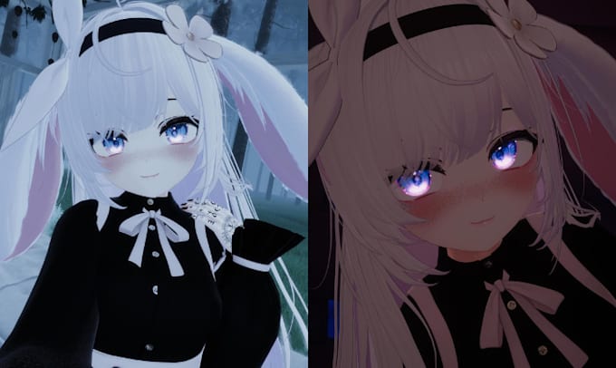 Rig 3d character full body with face rigging, vr chat rig, unity rig ...