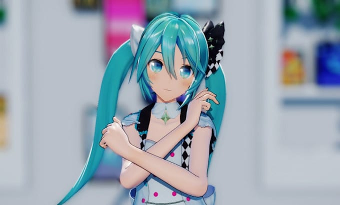 Convert, fix koikatsu model, mmd, vrm model, vtuber, weight paint ...