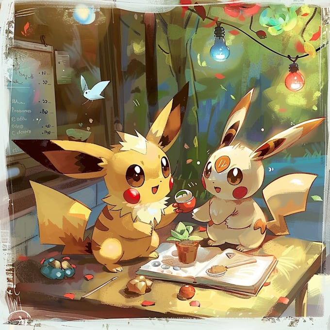 Draw your fakemon and pokemon art by Lirgazex | Fiverr