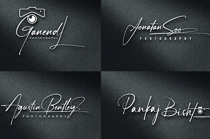 Create handwriting, scripted, signature, cursive, handwritten logo ...