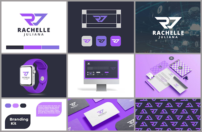 Design full branding kit, brand guidelines, logo and brand style guide ...