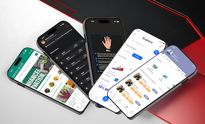 Do mobile app development for ios android using flutter and react native by Iammark1 | Fiverr