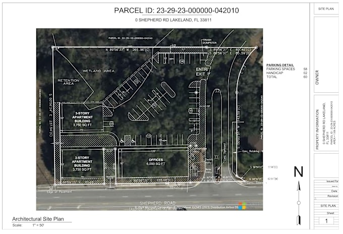 Draw 2d site plan landscape plan and lot subdivision for permit by ...