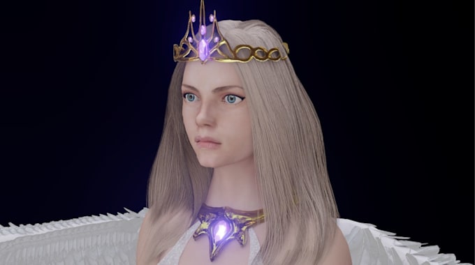 Be your 3d fantasy winged character modeller,ue5,stl miniatures for ...