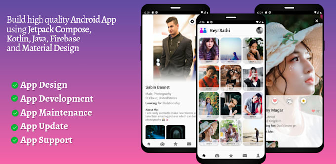 Develop android app using kotlin and jetpack compose by Ikhhn313 | Fiverr