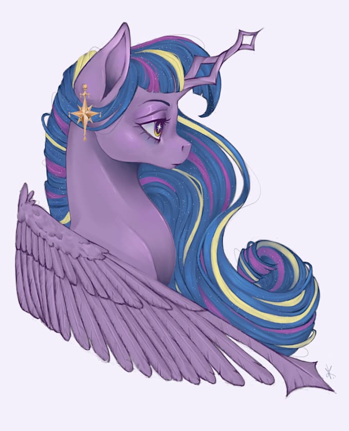 Draw your mlp oc or character by Ivana_zdelar36 | Fiverr