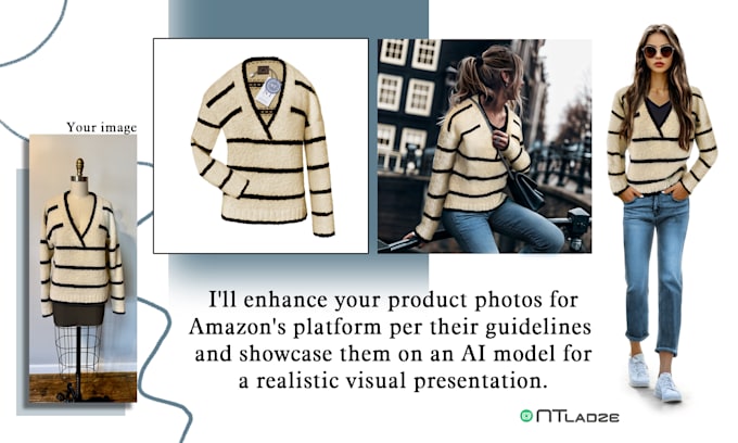 Put any clothes on any model by Ntladze | Fiverr