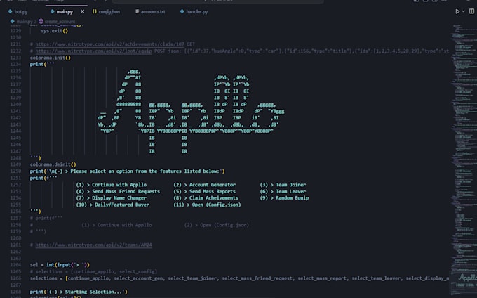 Code you a python program by Riprl2 | Fiverr