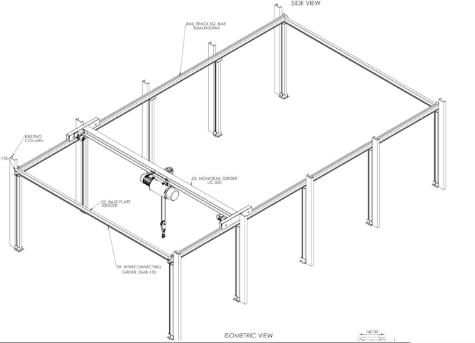 Designing, modeling, and analysis of hydro gates eot, crane, s and ...