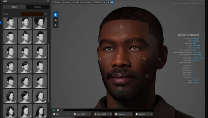 Do 3d metahuman creator stylized game ue5 ue4 8k 3d game character asset model by Deon_developer ...