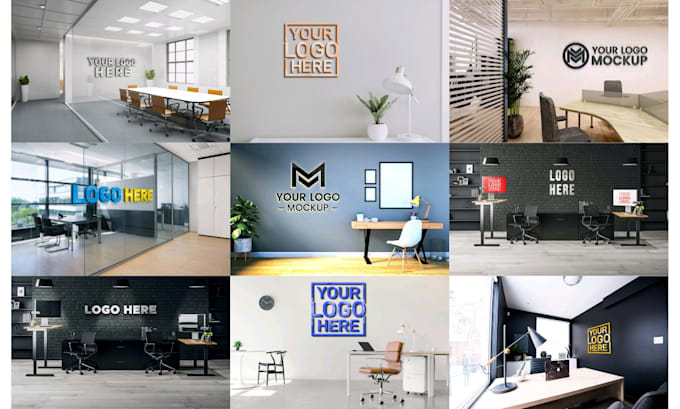 Design custom office mockups and zoom virtual background by Abdul_wahab ...