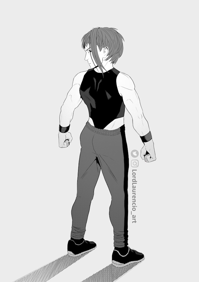 Create a amazing manga illustration for you by Laurencio26 | Fiverr