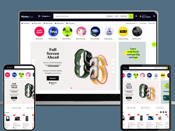 Design multivendor ecommerce store multi vendor woocommerce marketplace ...