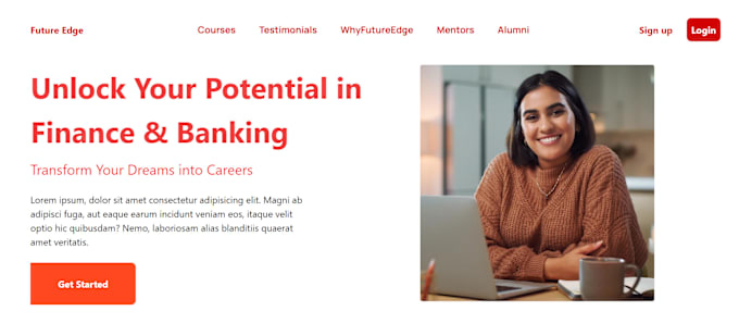 Do front end web development with react js,framer motion,tailwind by Hamzaakbar447 | Fiverr