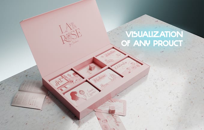 Do package design, 3d model and realistic rendering for your product by ...