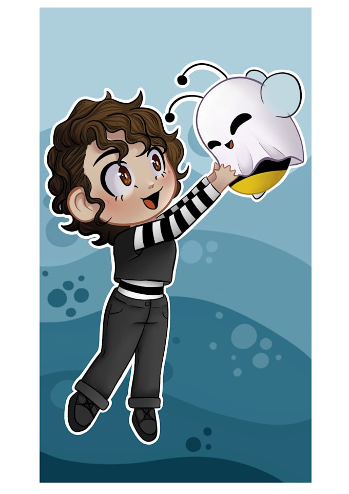 Chibi art for you by Arts_of_ange | Fiverr