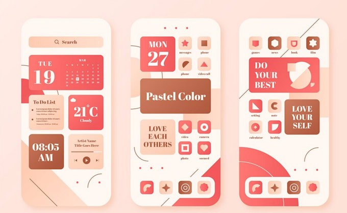 Faire de la conception ui ux, de l'interface utilisateur du site web ...
