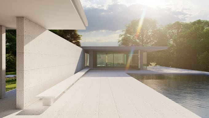 Create architectural rendering using lumion and sketchup by Sanindu_dissa | Fiverr