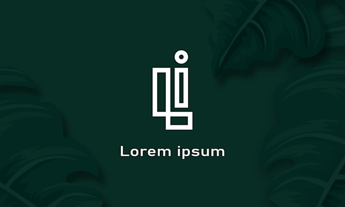 Design creative lettermark, initial letters logo by Designer__n | Fiverr