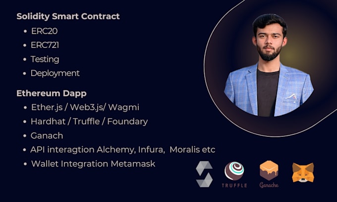 Write erc20 , custom smart contract by Aweb3developer | Fiverr