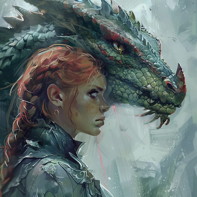 Draw a dnd super hero art and dnd character illustration by Doshteh823 ...