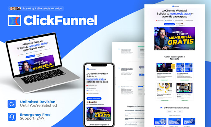 Build high converting sales funnels clickfunnels by Hello_sabbir02 | Fiverr