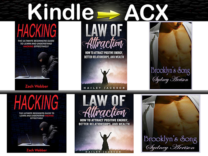 Convert kindle cover to audiobook cover for acx by Ose_solutions | Fiverr