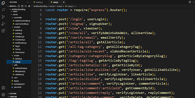 Develop rest api with node js, express js, and mongodb by Wp_sapient | Fiverr