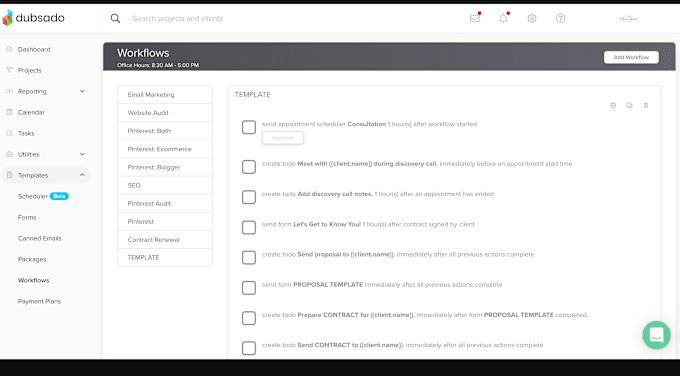 Setup honeybook automations dubsado workflow crm, project management by ... Setup honeybook automations dubsado workflow crm, project management by ...