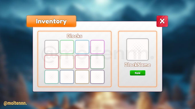 Design your roblox ui by Moltenblox | Fiverr