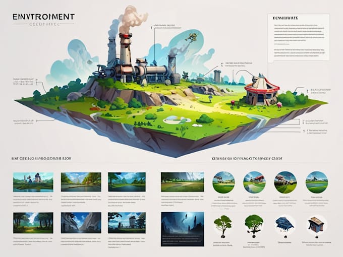 Create a professional environmental concept art by Shamaver | Fiverr