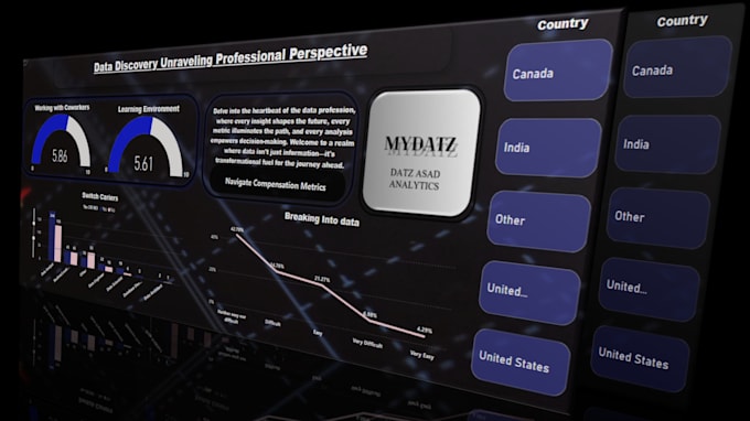 Do data visualization using power bi and tableau by Datz_asad | Fiverr